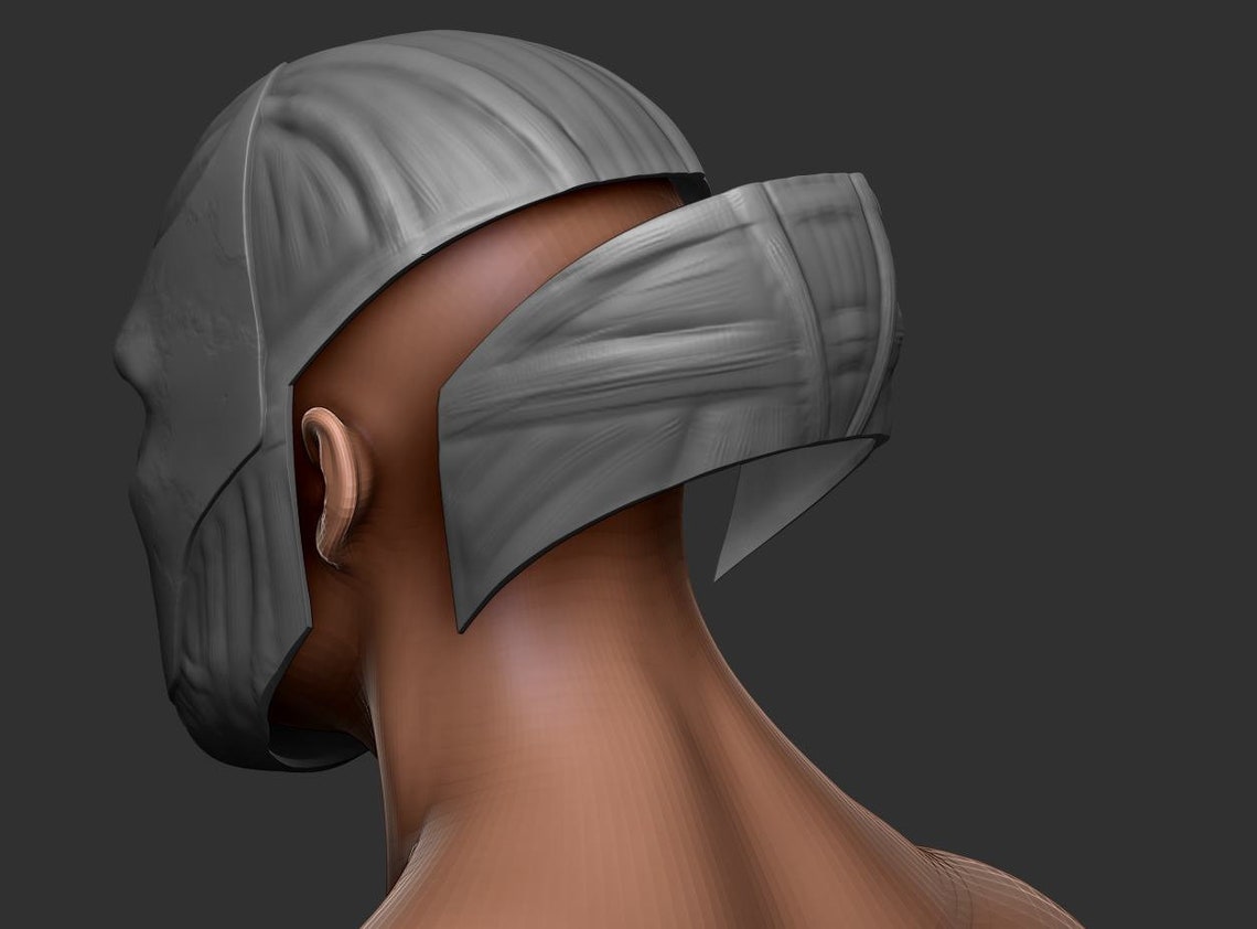 Spawn Helmet STL File for 3D Print (movie Version) - Etsy