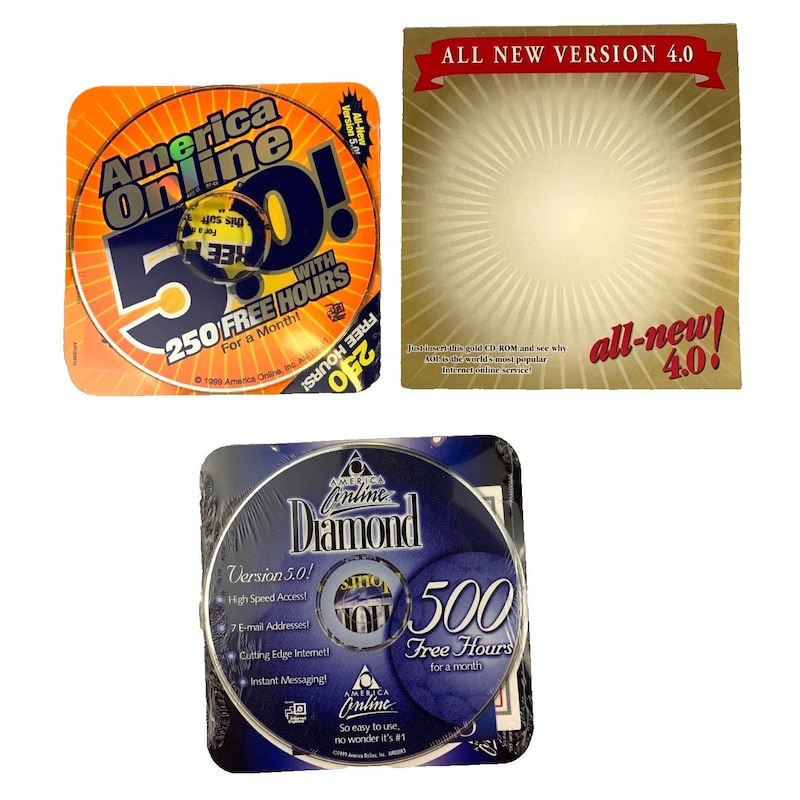 Aol Cd - Etsy