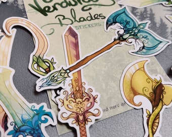 D&D Sticker Sets Cute Sets of Stickers Featuring Imagery From - Etsy UK