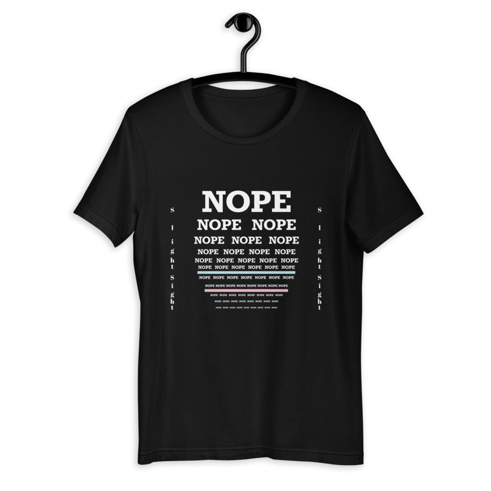 Unisex "nope Chart" Short-sleeve T-shirt - Etsy