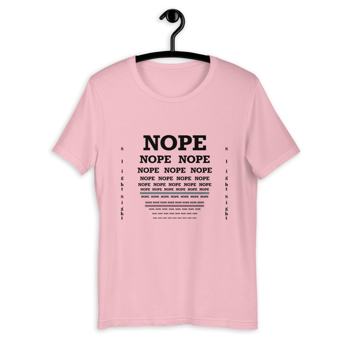 Unisex "nope Chart" Short-sleeve T-shirt - Etsy