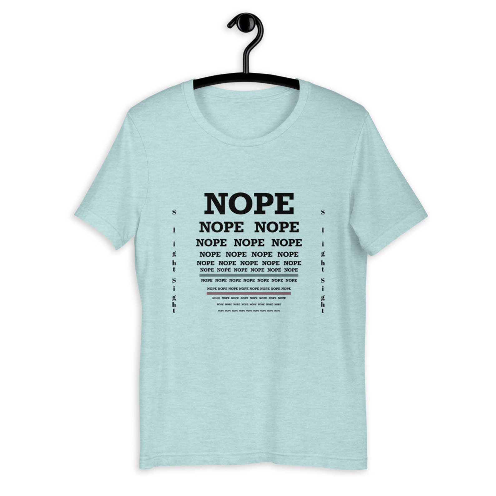 Unisex "nope Chart" Short-sleeve T-shirt - Etsy