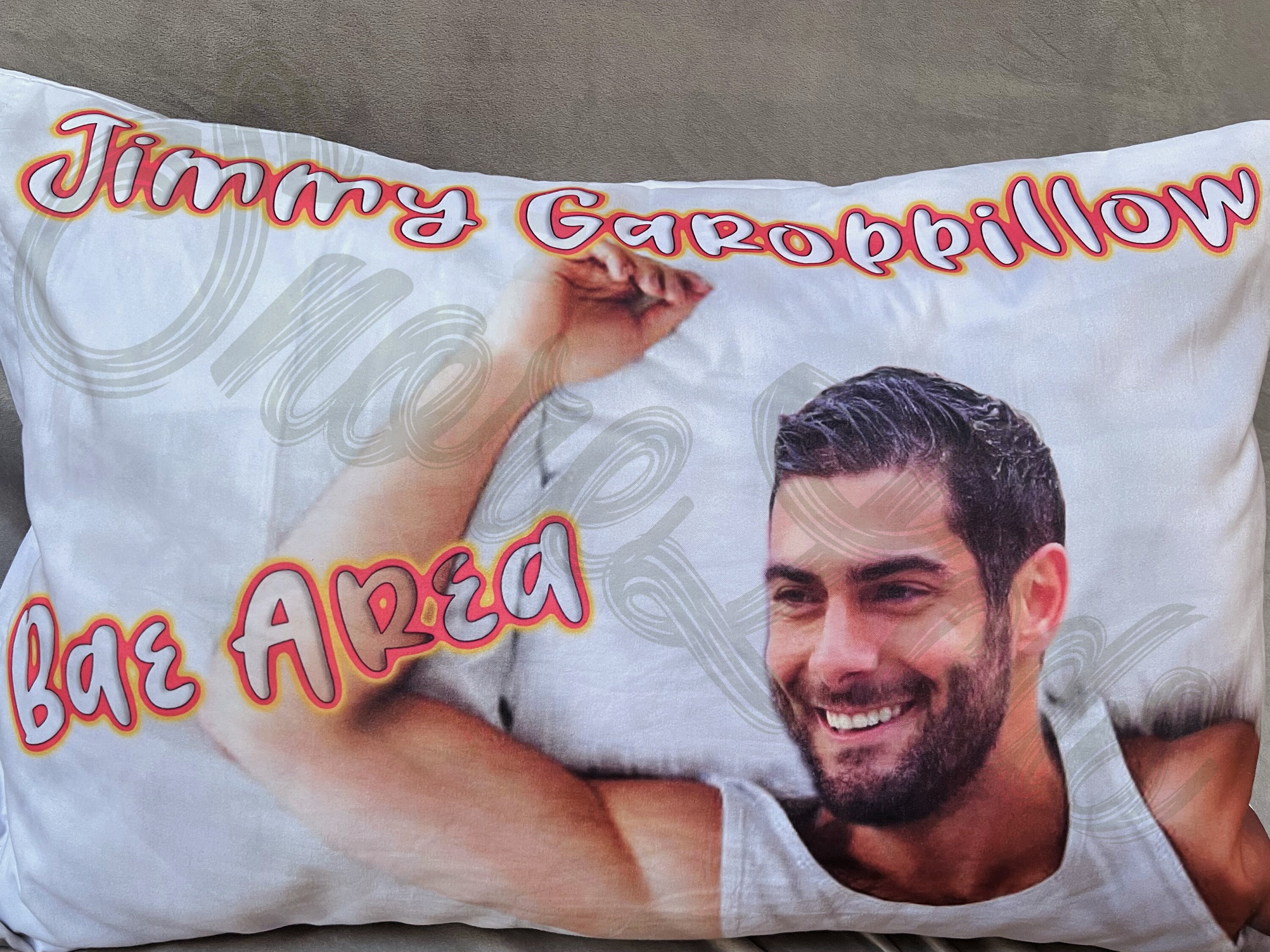 NFL 49ers Jimmy Garoppolo & Feels Great Baby Pillowcase - Garoppillow ...