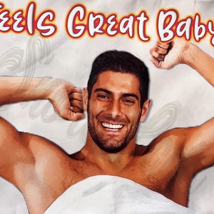NFL 49ers Jimmy Garoppolo & Feels Great Baby Pillowcase - Garoppillow ...