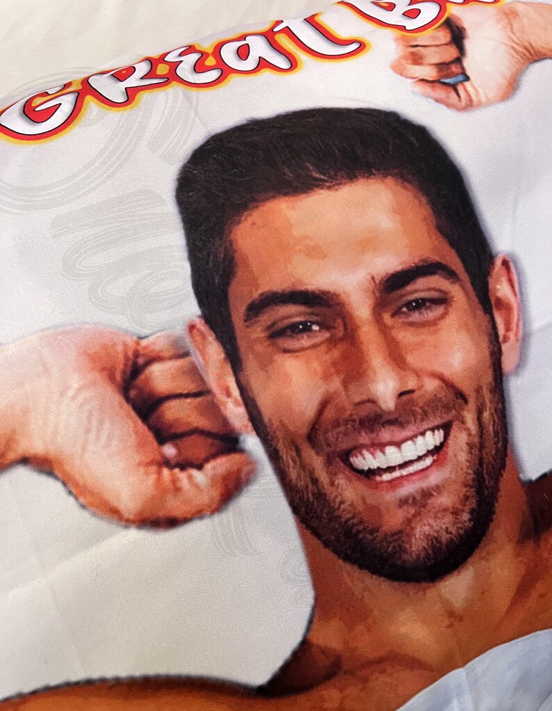 NFL 49ers Jimmy Garoppolo & Feels Great Baby Pillowcase - Garoppillow ...