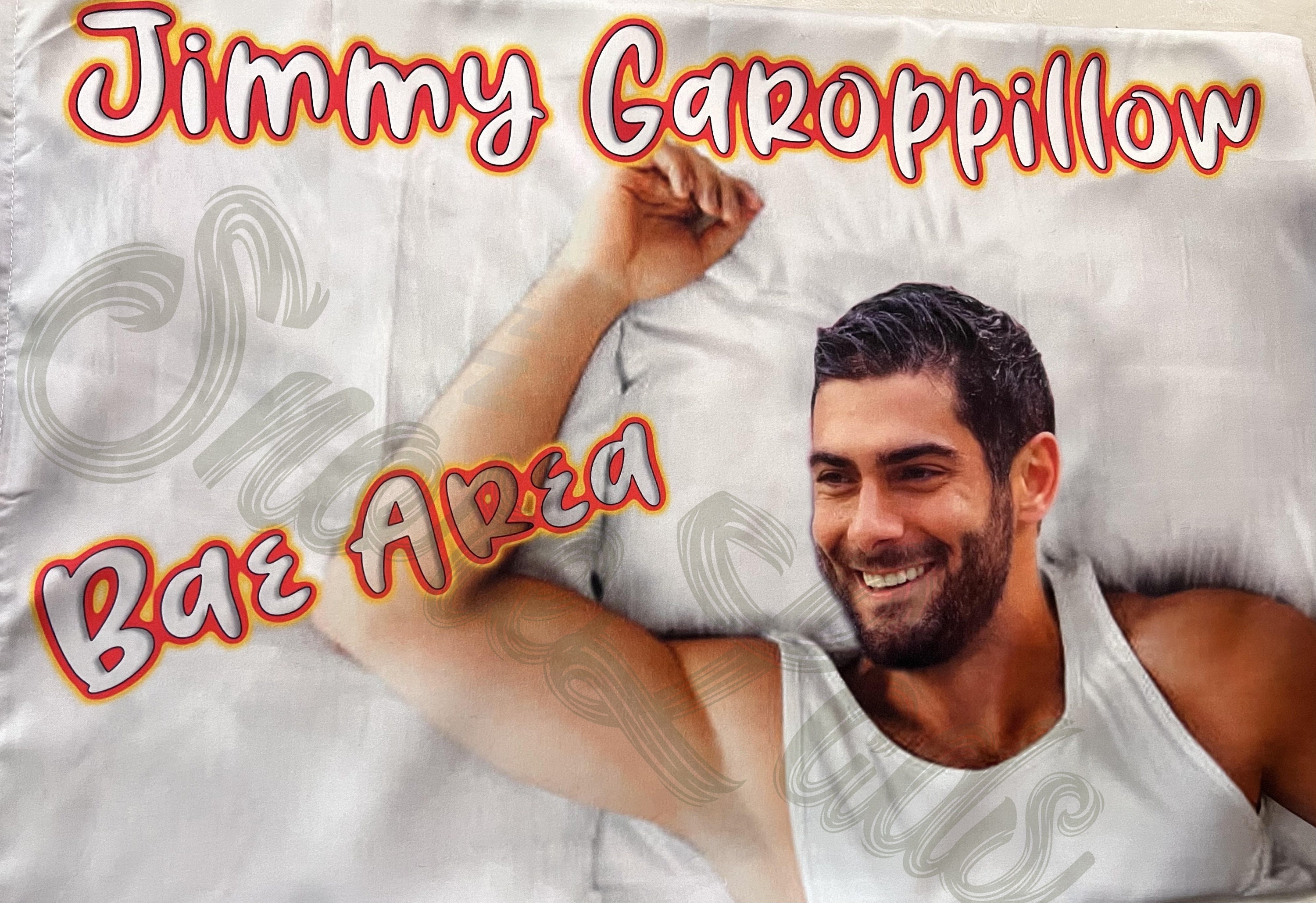 NFL 49ers Jimmy Garoppolo & Feels Great Baby Pillowcase - Garoppillow ...