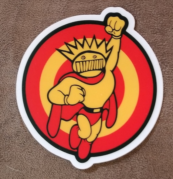 Ween Clear Captain Fantasy Sticker | Etsy