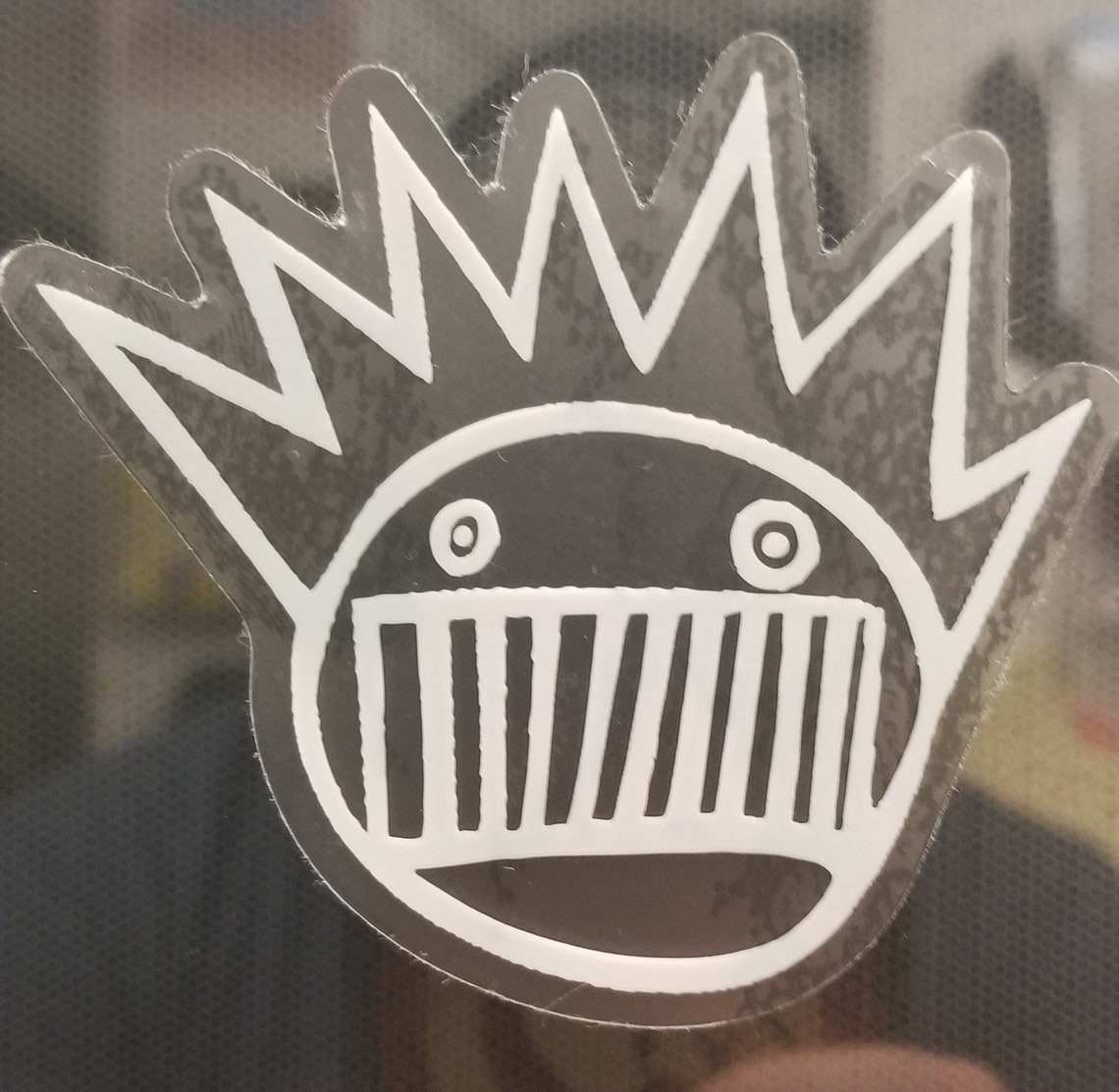 Ween Sticker White Boognish on Clear Sticker | Etsy