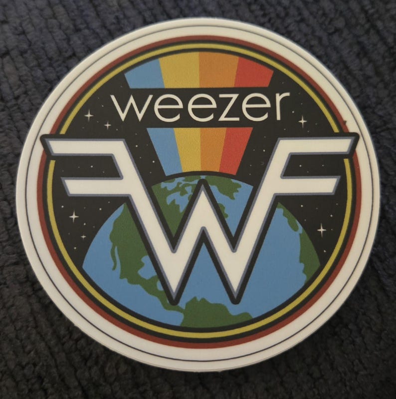 Weezer Sticker - Etsy