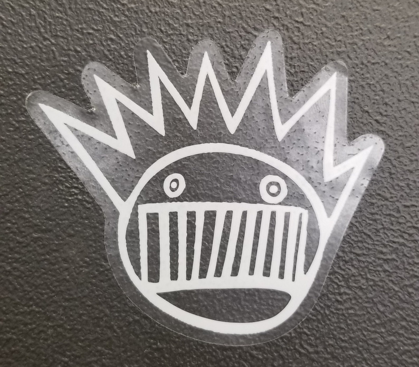 3 Ween Stickers; White Boognish on Clear Sticker - Etsy