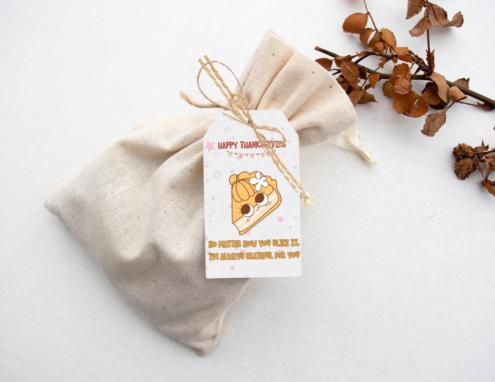 Thanksgiving Gift Tag, Fall Gift Tag, Teacher Gift Tag, Gift Tag, Happy ...