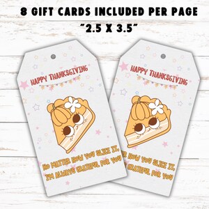 Thanksgiving Gift Tag, Fall Gift Tag, Teacher Gift Tag, Gift Tag, Happy ...