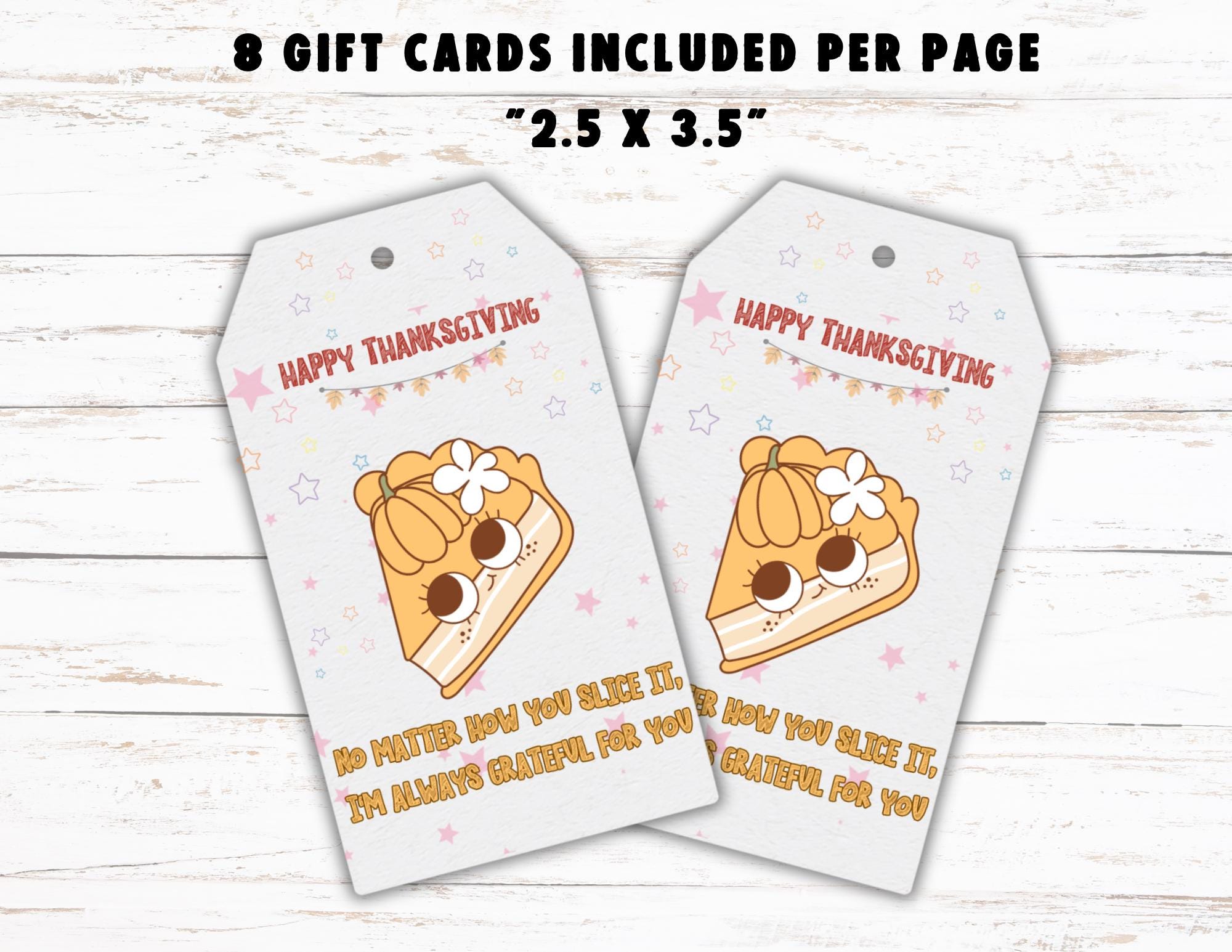 Thanksgiving Gift Tag, Fall Gift Tag, Teacher Gift Tag, Gift Tag, Happy ...