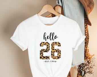 26th Birthday Shirt | Etsy