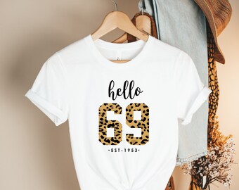 69 Birthday Shirt | Etsy