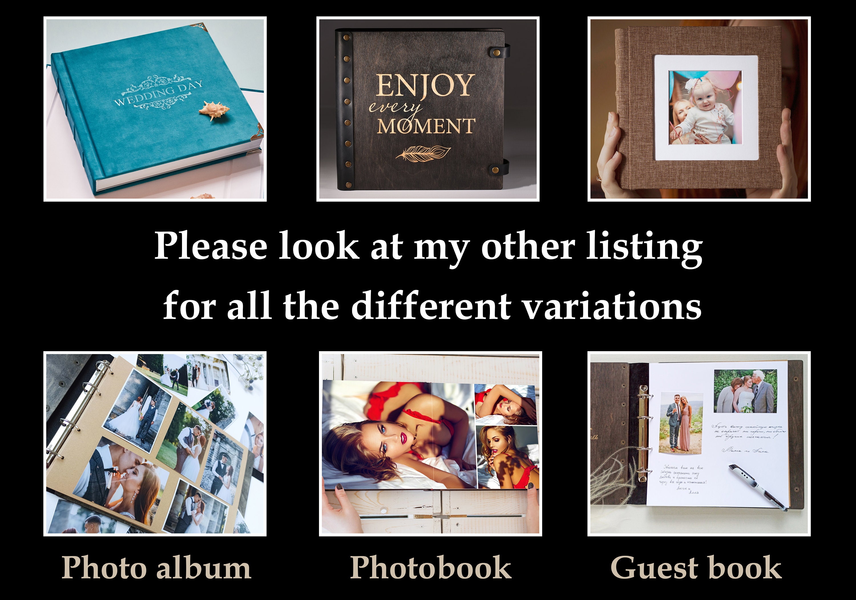 Wedding Mini Photo Album Little Photo Album Our Wedding Book - Etsy