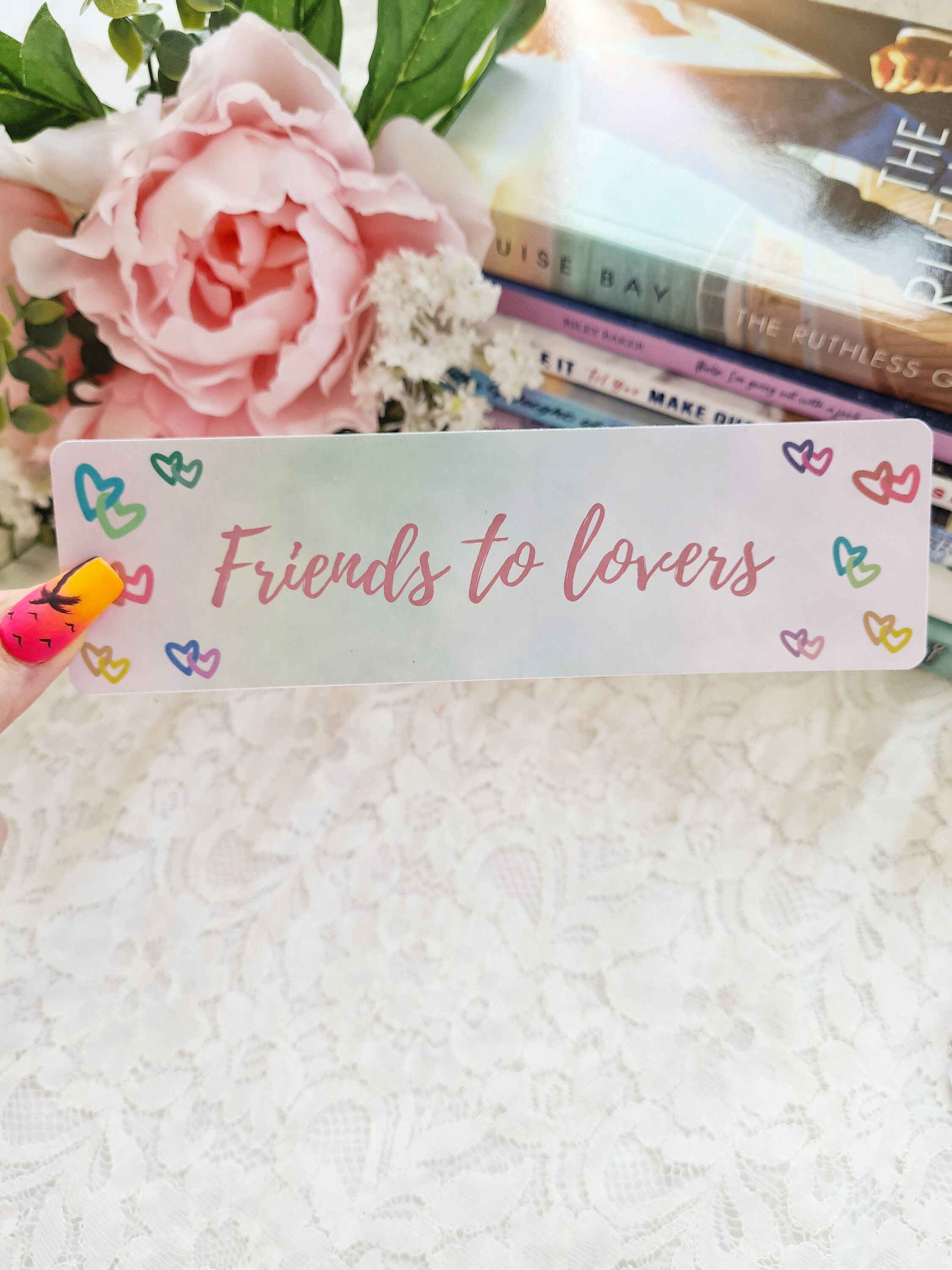 Friends to Lovers Bookmark Trope Genre Reader Bookish - Etsy UK