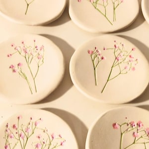 Personalized Favor, Handmade Ceramic Dish, Wedding and Communion Favor ...