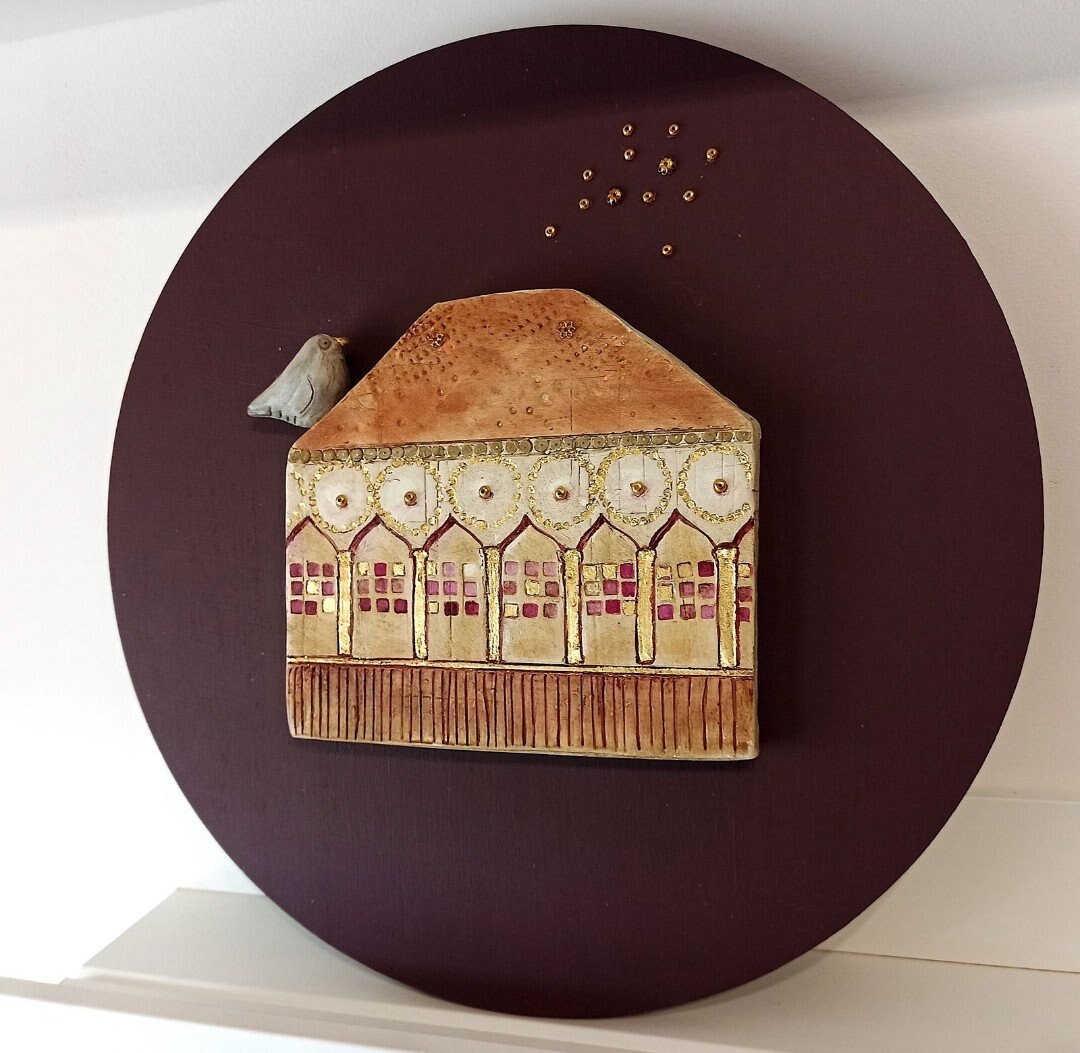 Venetian Palace Panel, Ceramic Tile, Handmade, Unique Piece - Etsy