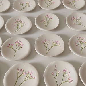 Personalized Favor, Handmade Ceramic Dish, Wedding and Communion Favor ...