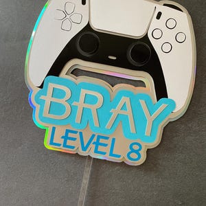 Customizable Game Controller Cake Topper: Video Game Party Decor - Etsy