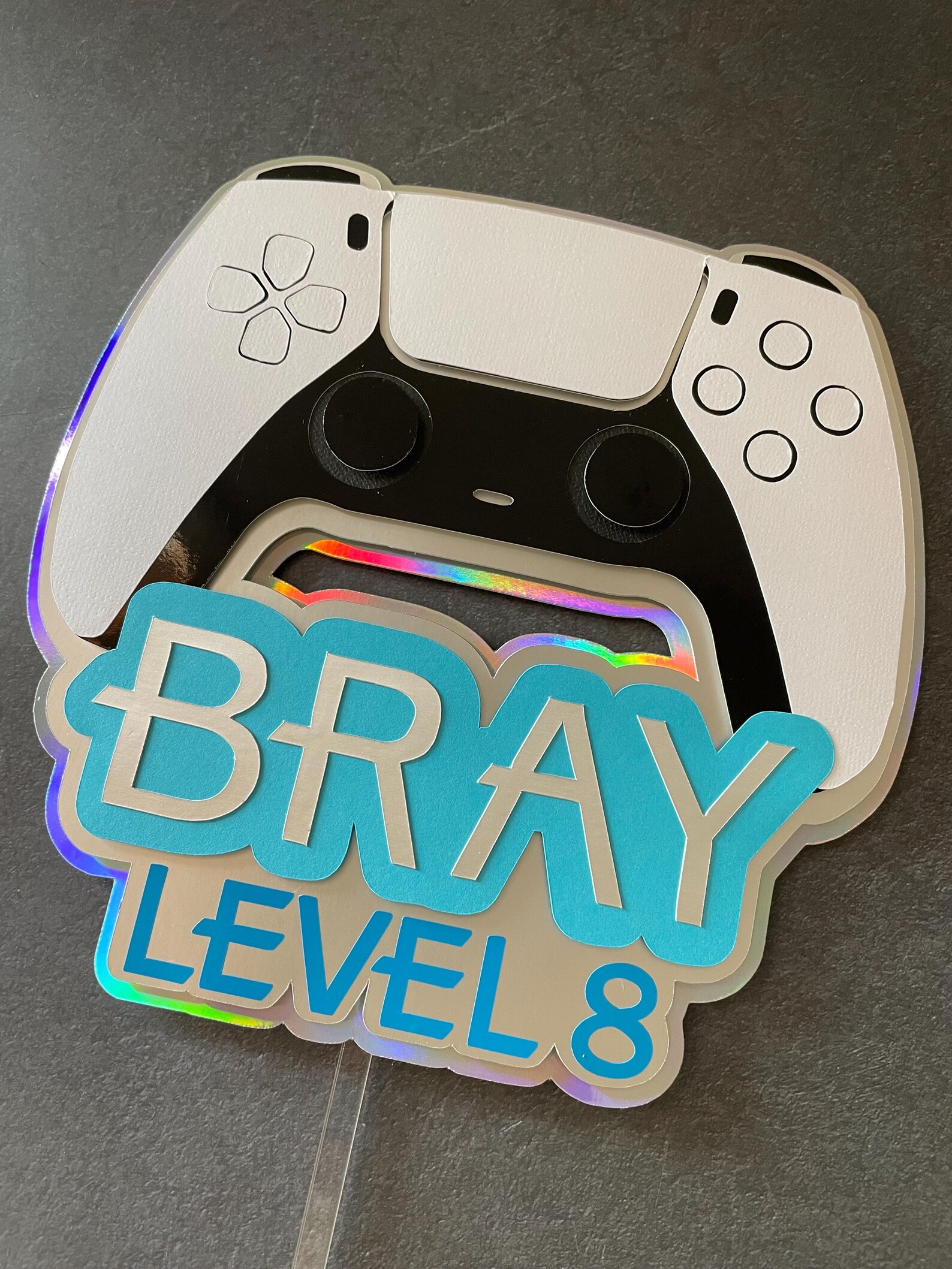 Customizable Game Controller Cake Topper: Video Game Party Decor - Etsy