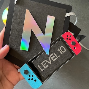 Game Controller Banner, Game Console Garland, Game Remote Birthday ...