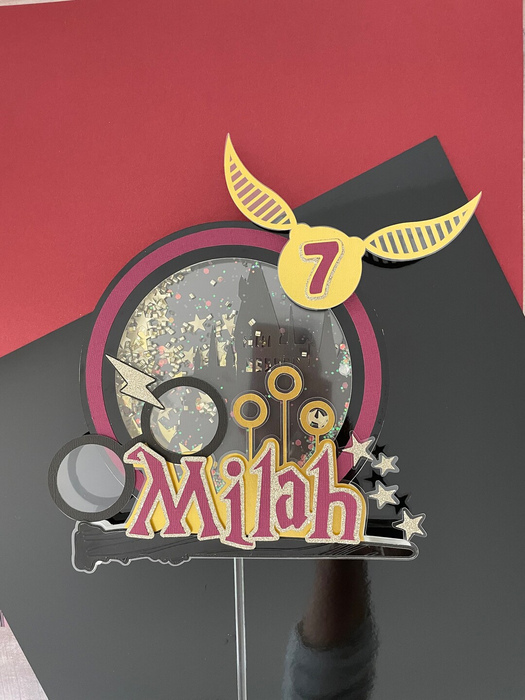 Wizard Birthday Cake Topper, Magical Wizard Birthday Party, Magical ...