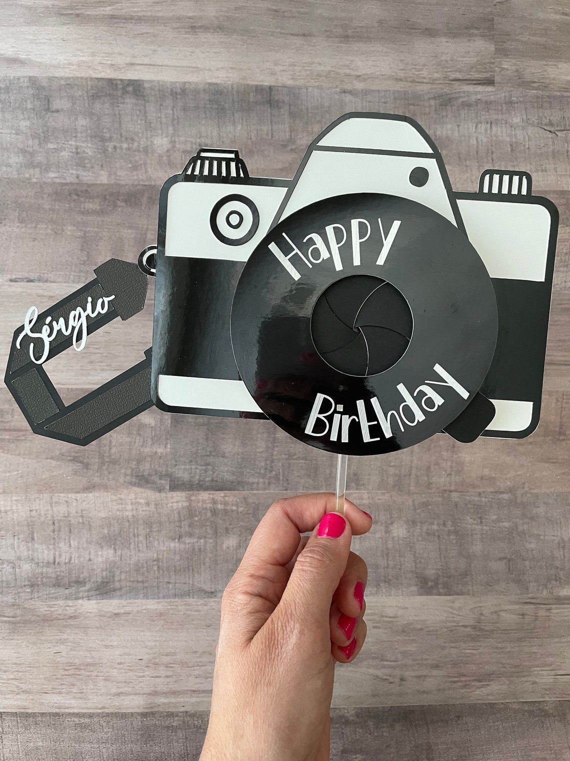 Camera Cake Topper Photography Cake Topper Photography - Etsy
