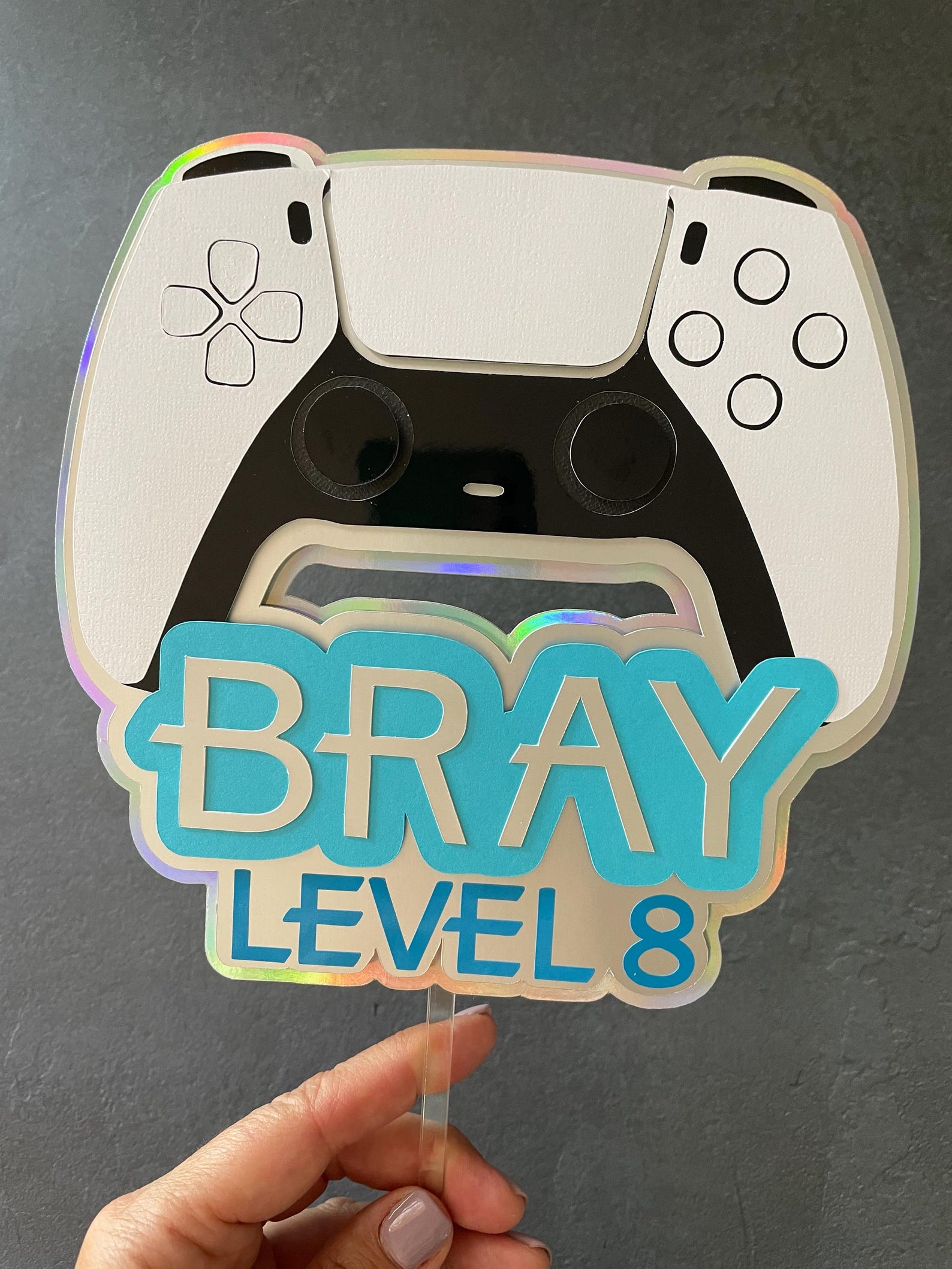 Customizable Game Controller Cake Topper: Video Game Party Decor - Etsy