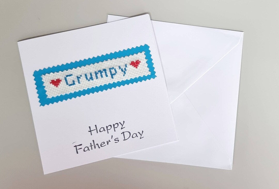 Grumpy Father's Day Card. Grumpy on Fathers Day Card. Fathers Day Card ...