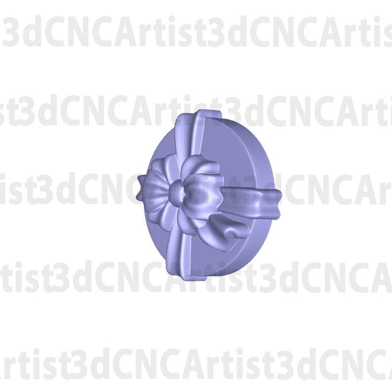 Present Box Top STL File for 3d Printing Laser CNC Router 3D Printable ...