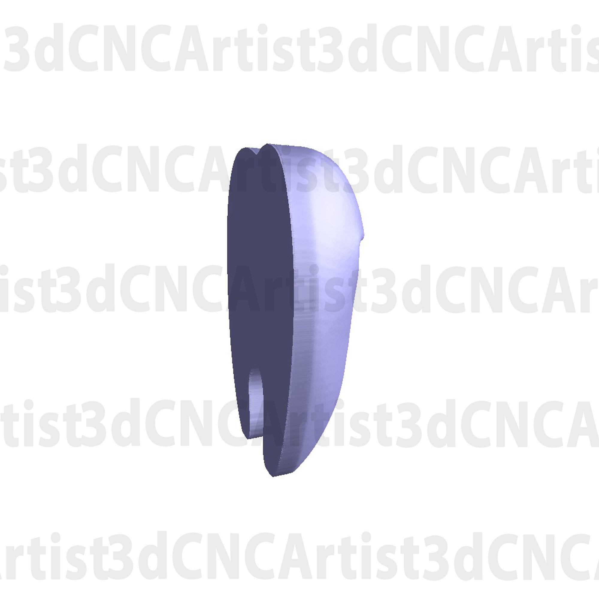 Smiling Tooth STL File for 3d Printing, Laser, CNC Router - 3D ...