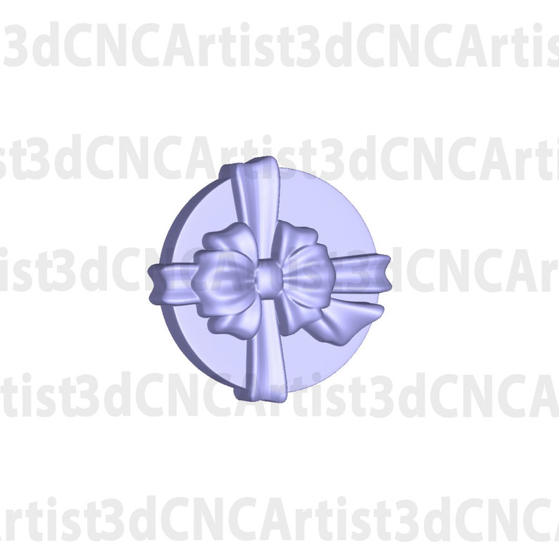 Present Box Top STL File for 3d Printing Laser CNC Router 3D Printable ...