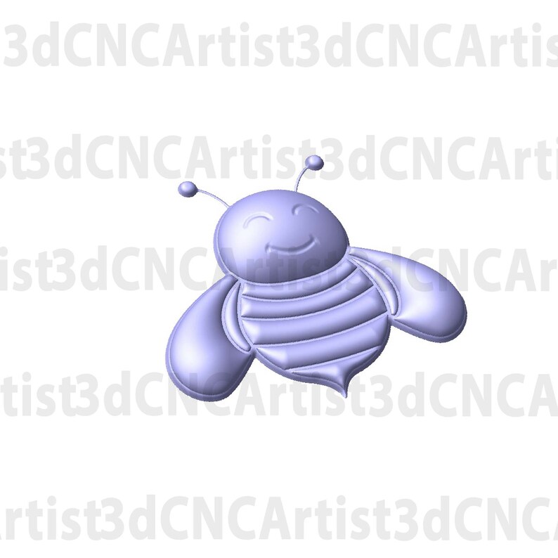 Honey Bee STL File for 3d Printing, Laser, CNC Router - 3D Printable ...