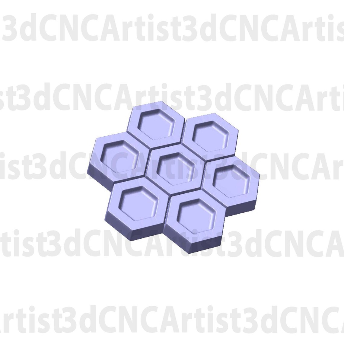 Honeycomb STL File for 3d Printing, Laser, CNC Router - 3D Printable ...