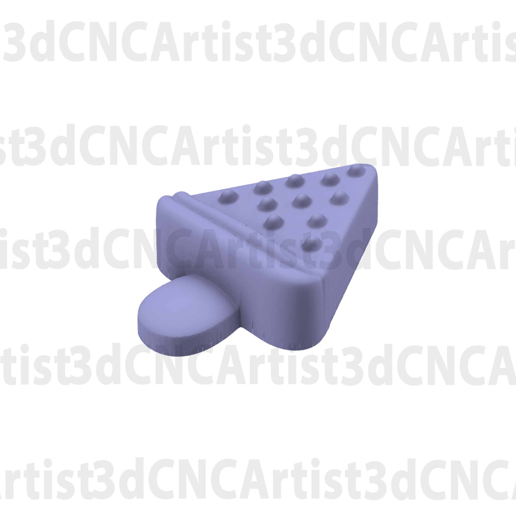 Watermelon Popsicle STL File for 3d Printing, Laser, CNC Router - 3D ...