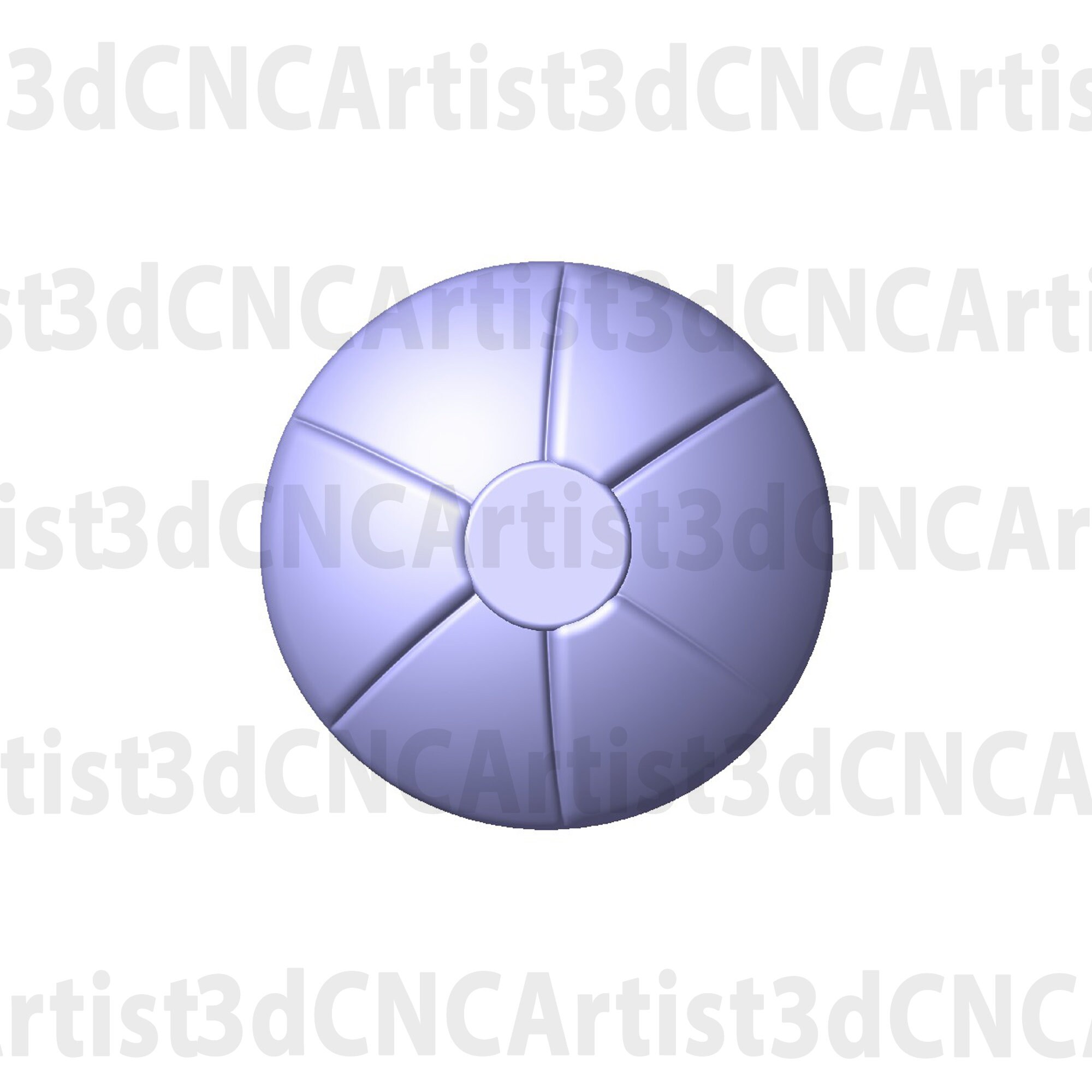 Beach Ball STL File for 3d printing, Laser, CNC Router 3D Printable ...