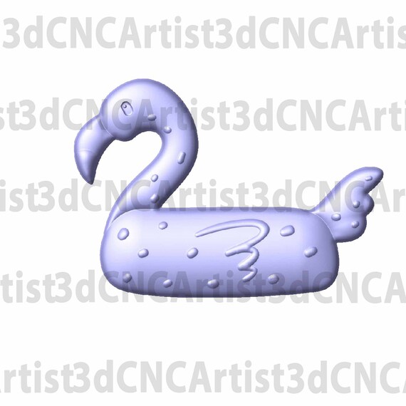 Flamingo STL File for 3d Printing Laser CNC Router 3D - Etsy