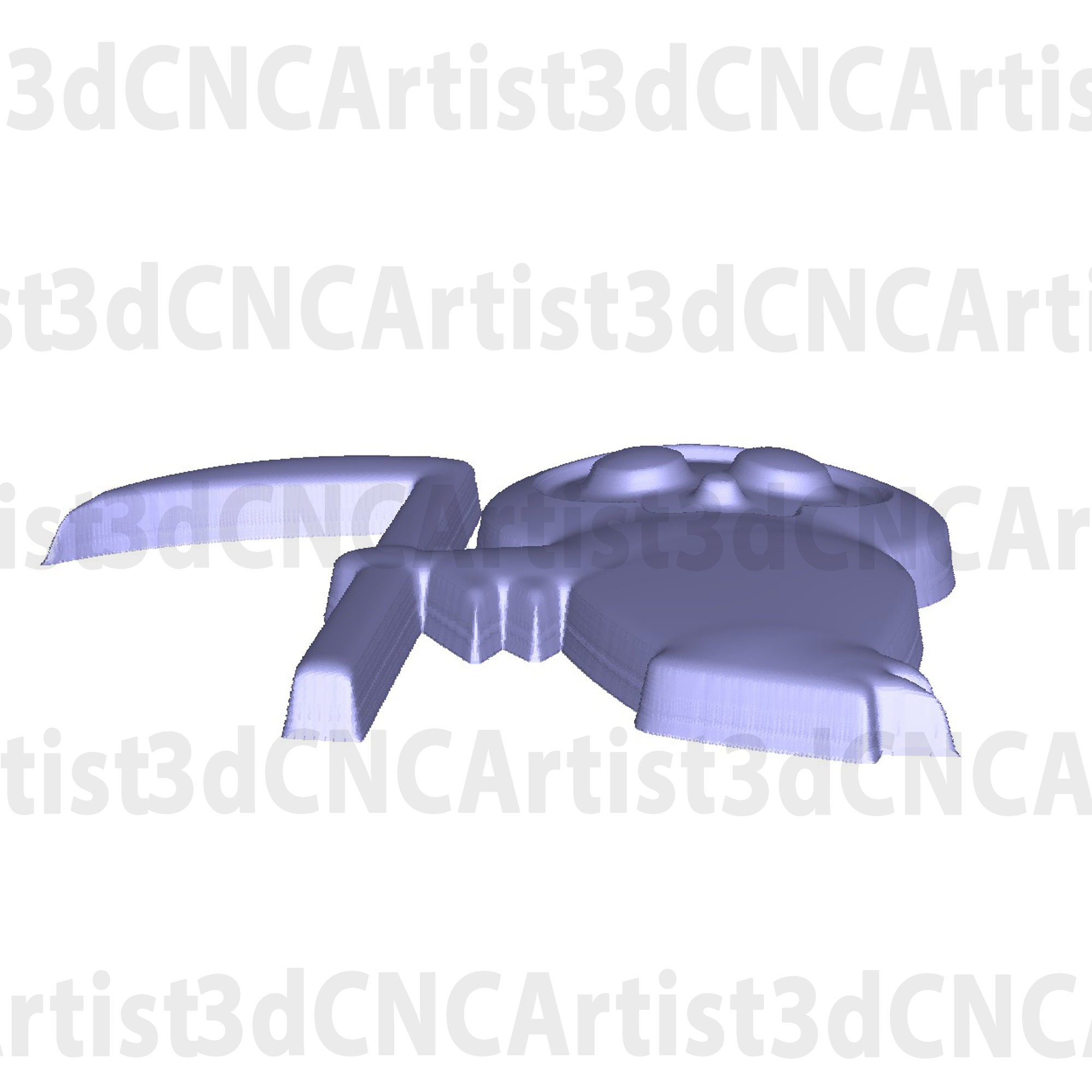 Grim Reaper STL File for 3d Printing, Laser, CNC Router 3D Print Model ...