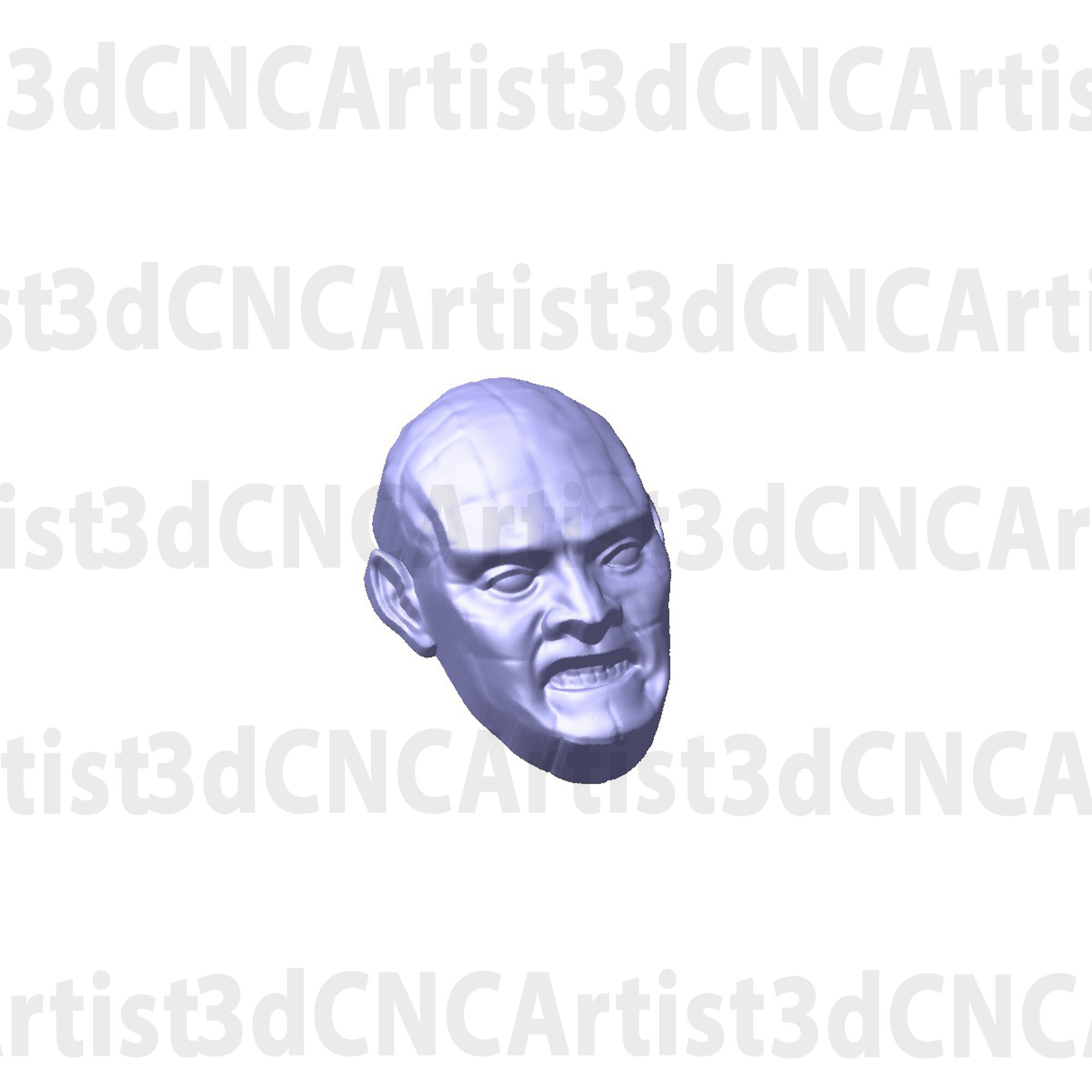 Pinhead STL File for 3d Printing, Laser, CNC Router - 3D Printable ...