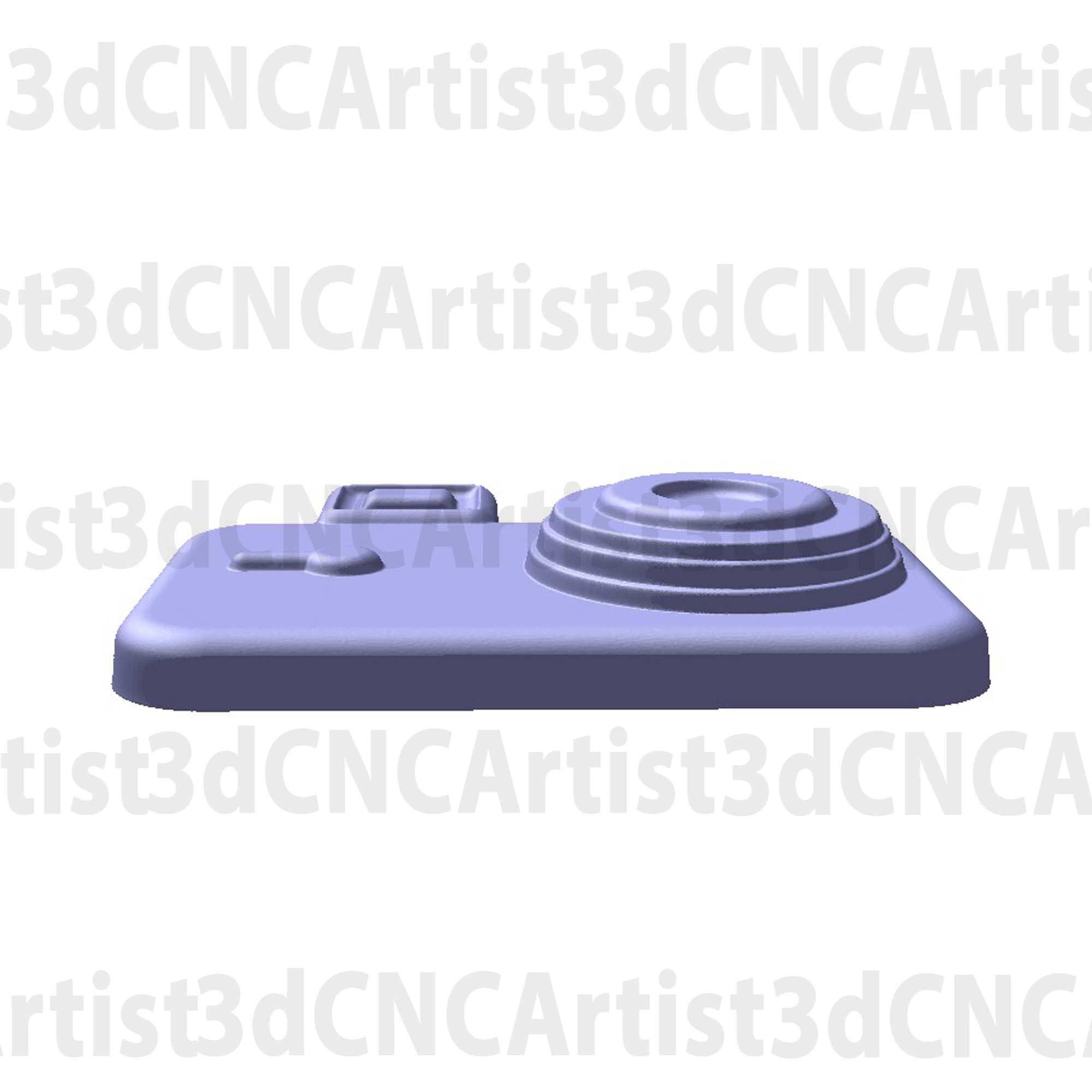 Camera STL File for 3d Printing, Laser, CNC Router - 3D Printable Model ...