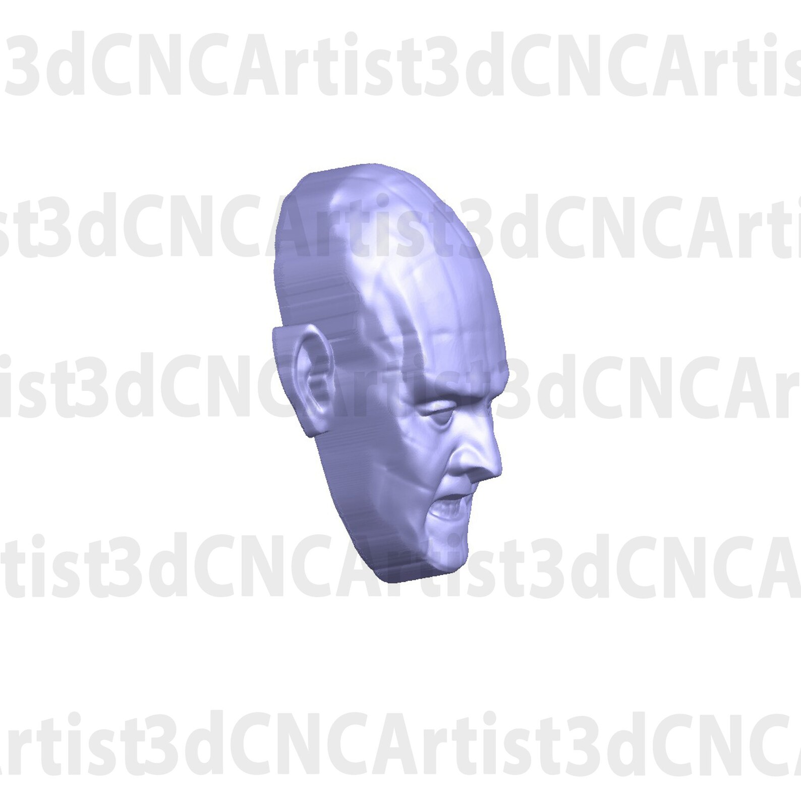 Pinhead STL File for 3d Printing, Laser, CNC Router - 3D Printable ...