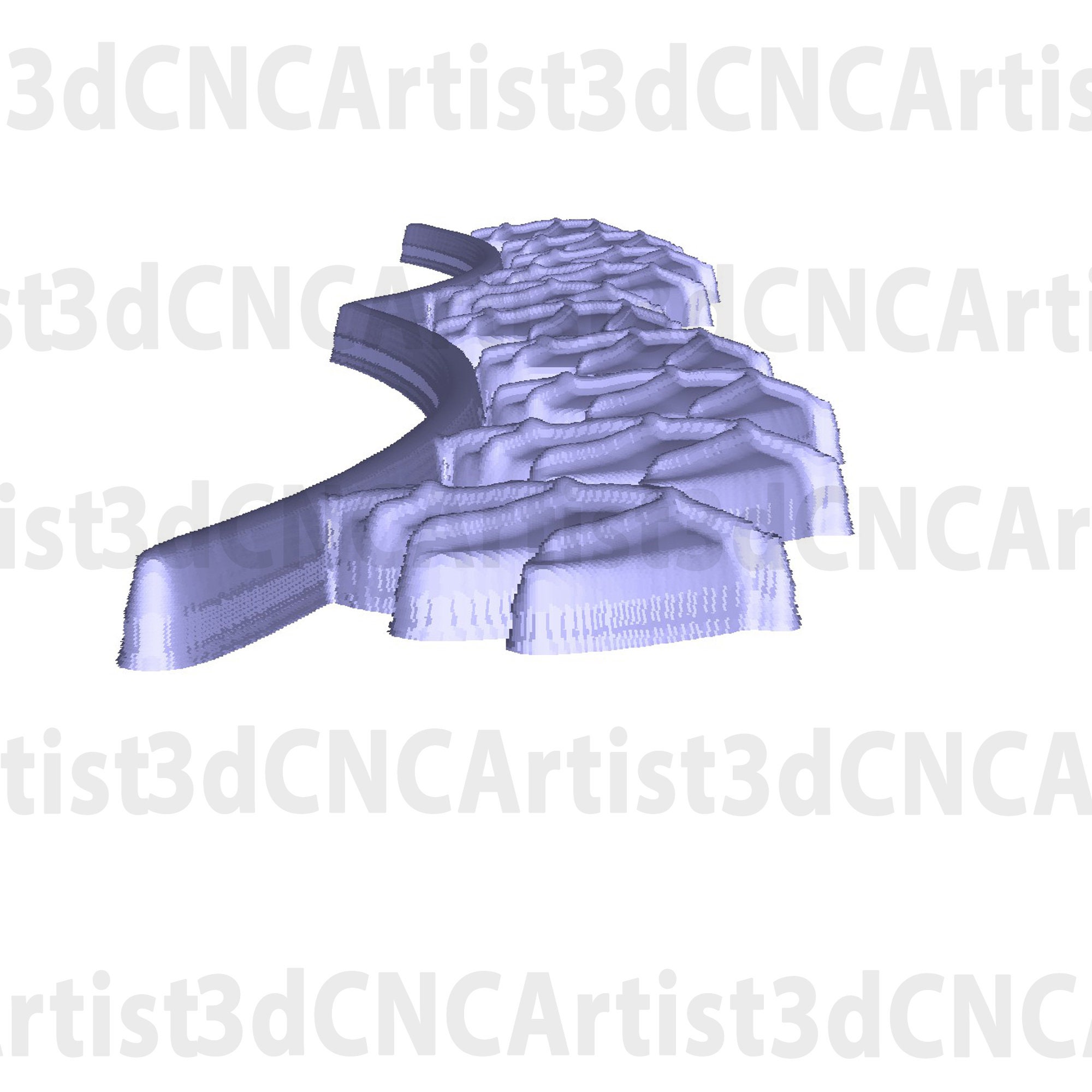 Autumn Garland STL File for 3d Printing - Laser CNC Router - 3D ...