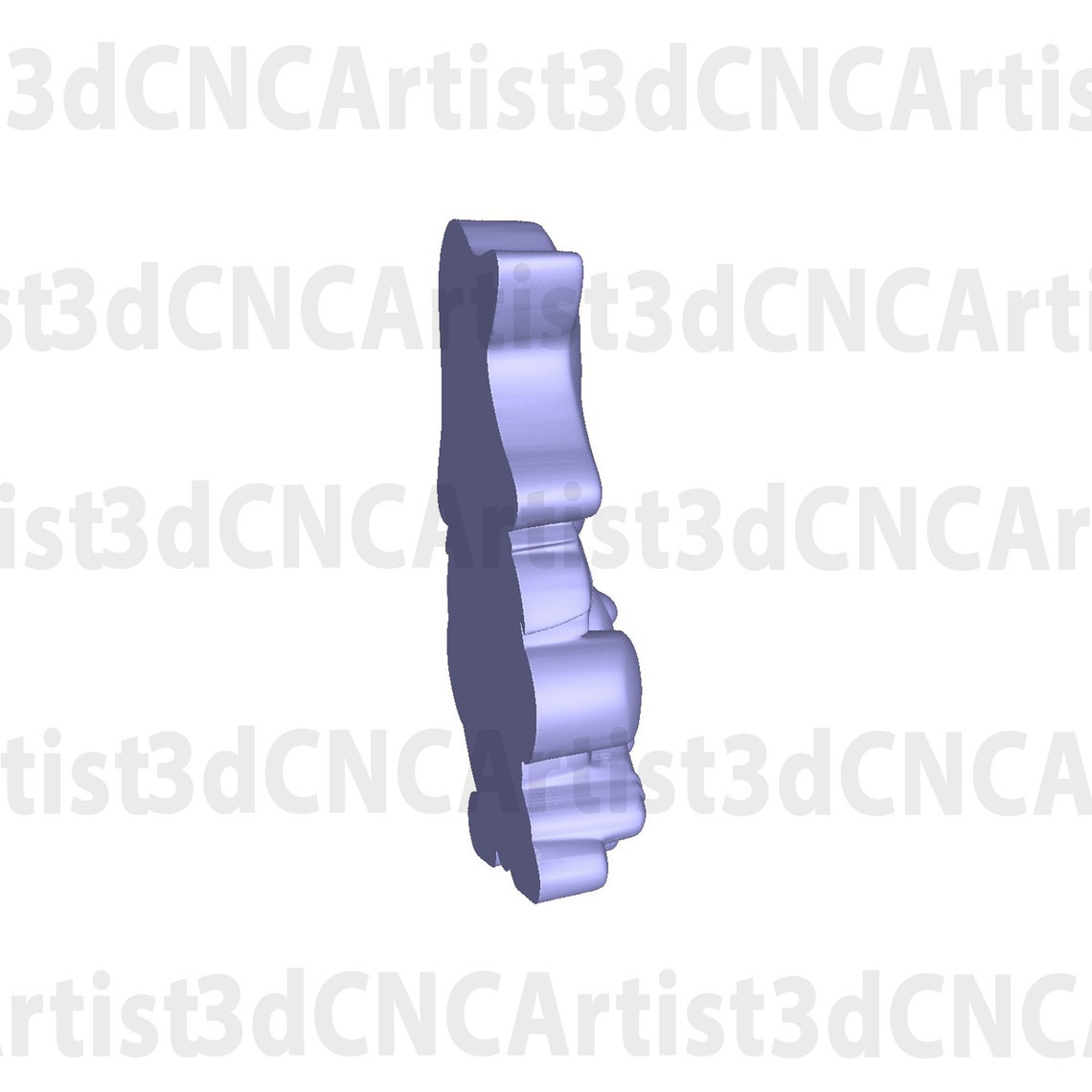 Christmas Gnome STL File for 3d Printing - Laser CNC Router - 3D ...