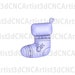 Christmas Stocking STL File for 3d Printing - Laser CNC Router - 3D ...