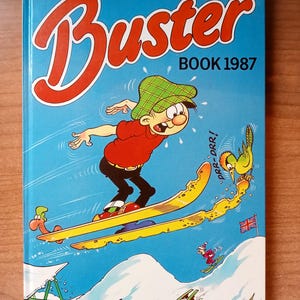 Buster Annual 1987 Childrens Comic Annual Nostalgia Vintage Christmas ...