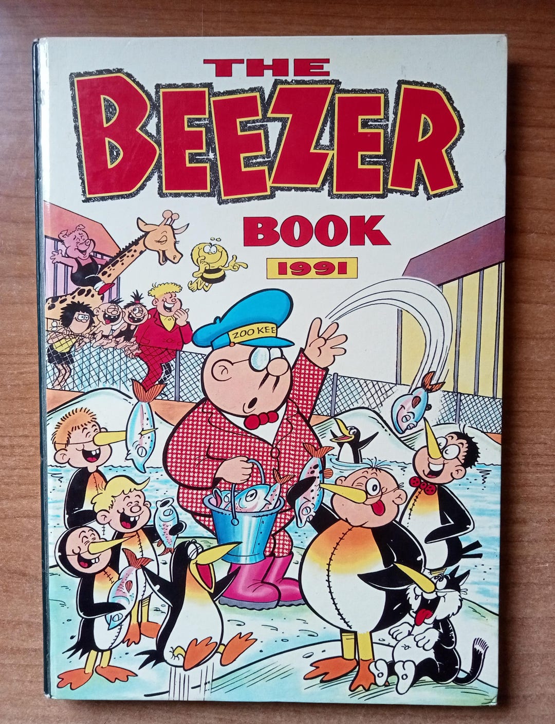 The Beezer Book 1991 Childrens Comic Annual Nostalgia Vintage Christmas ...