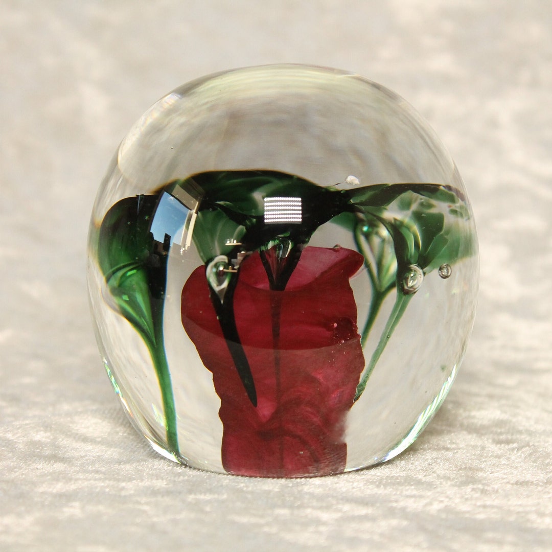 Vintage Mtarfa Studio Maltese Art Glass Paperweight With Original Label ...