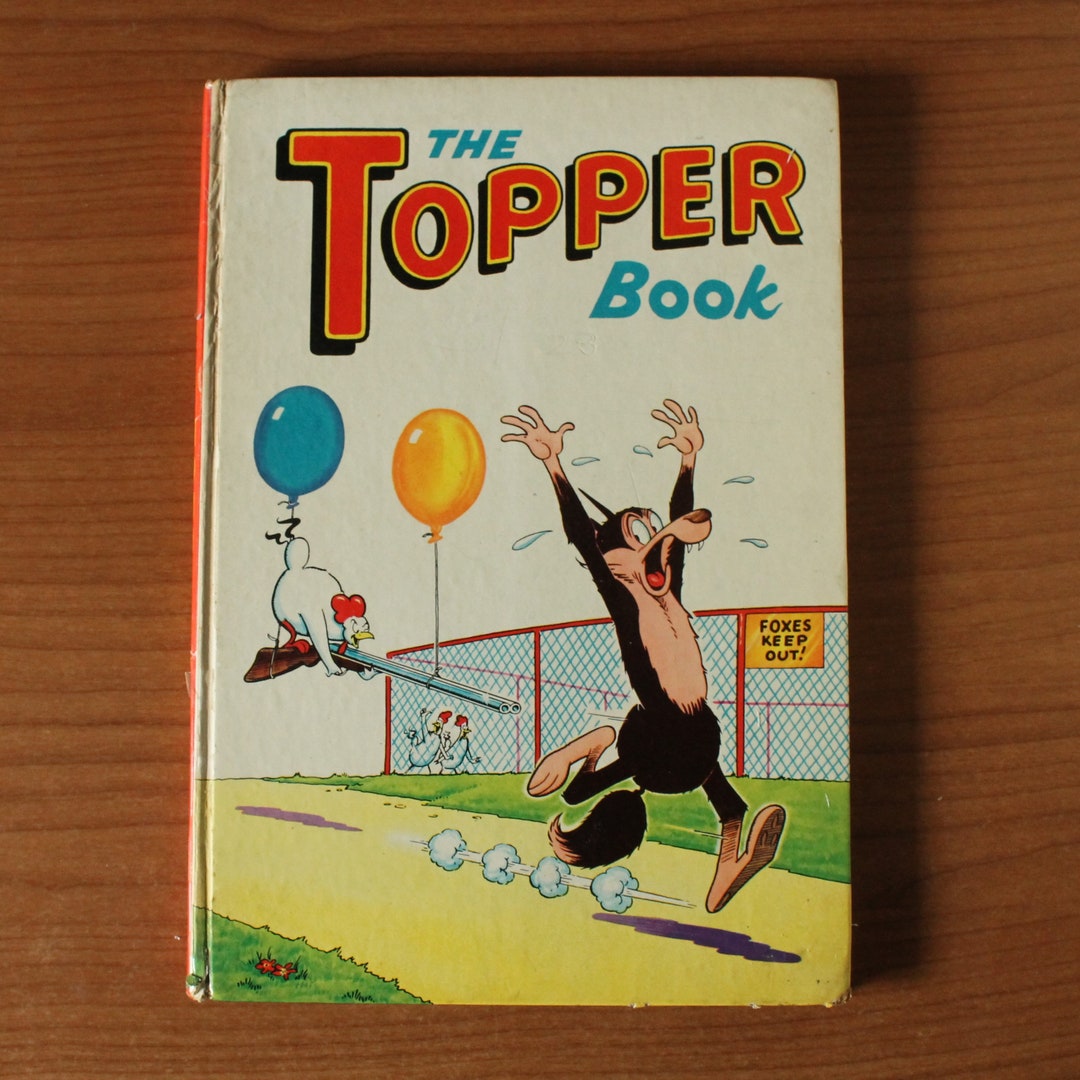 The Topper Book 1964 Childrens Comic Annual Nostalgia Vintage Christmas ...